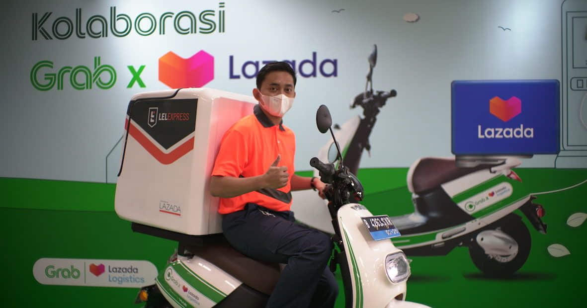 Kolaborasi Grab dan Lazada Untuk Pengiriman Barang Konsumen Dengan ...