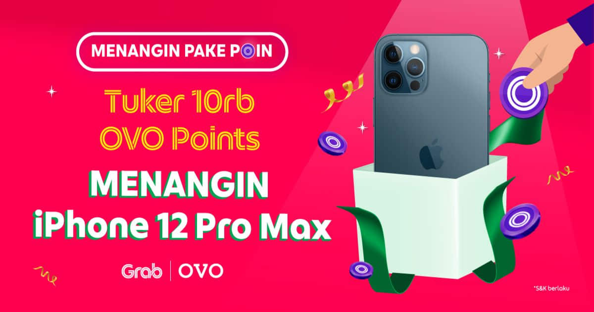 Menangin iPhone Pake 10rb OVO Points | Grab ID