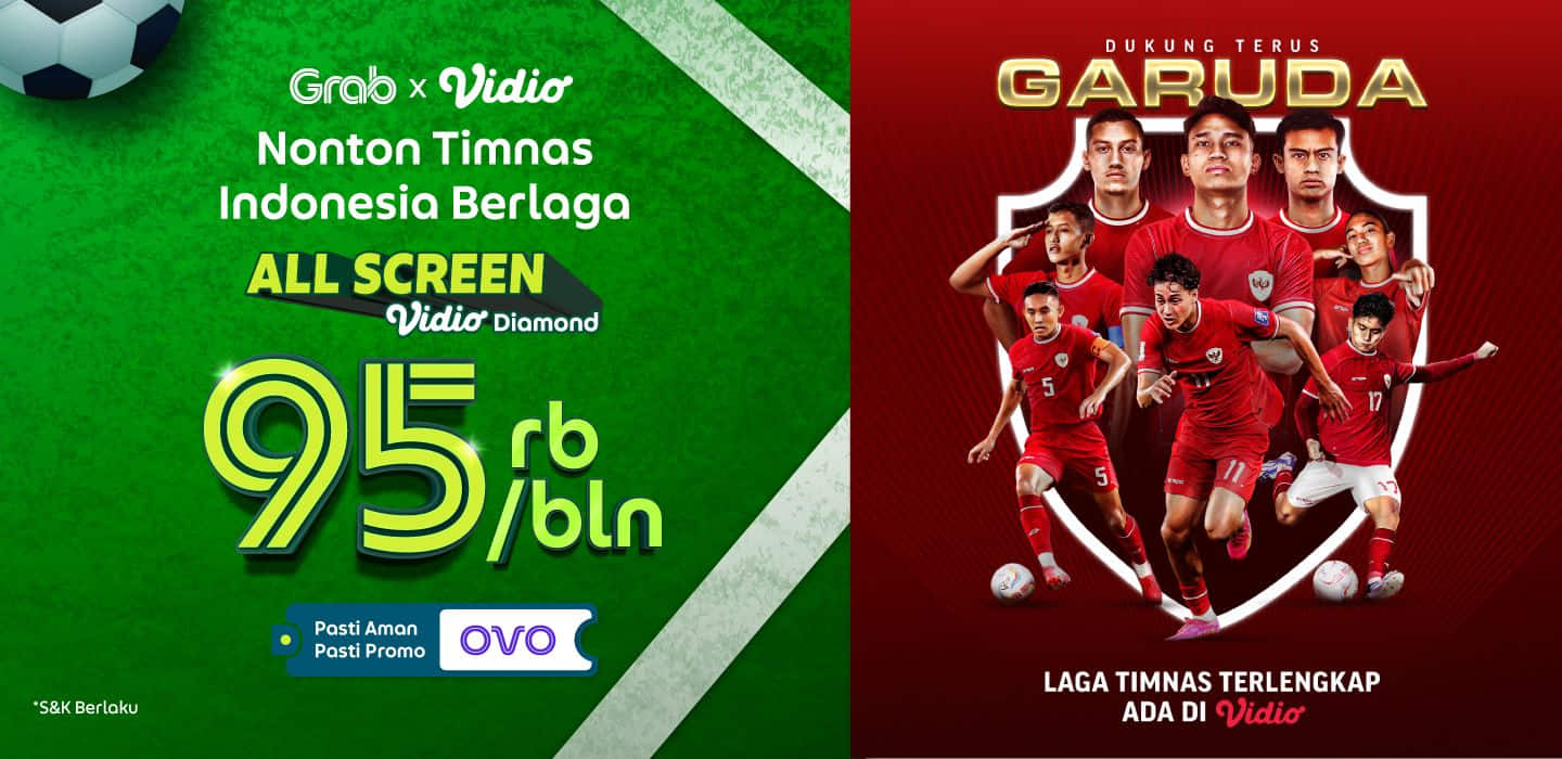Banyak Banget Tontonan Seru di Vidio Mulai dari Rp20rb | Grab ID