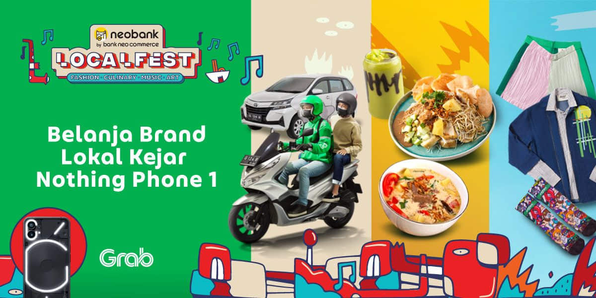 Menangin Nothing Phone 1 di LOCALFEST 2022 | Grab ID