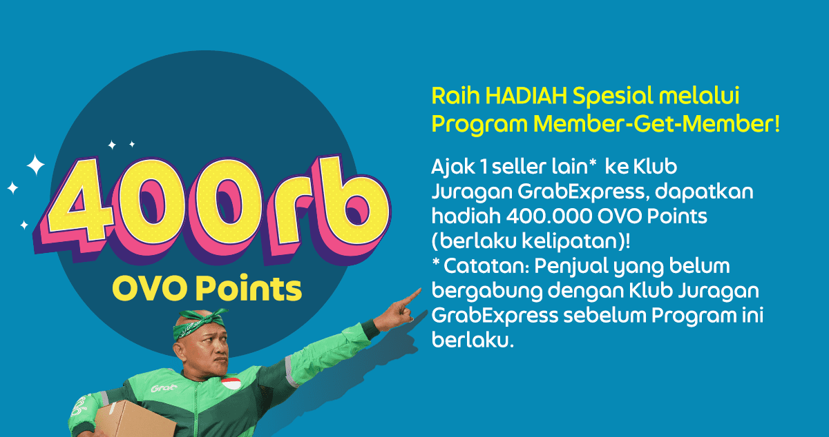 Klub Juragan GrabExpress Member-Get-Member | Grab ID