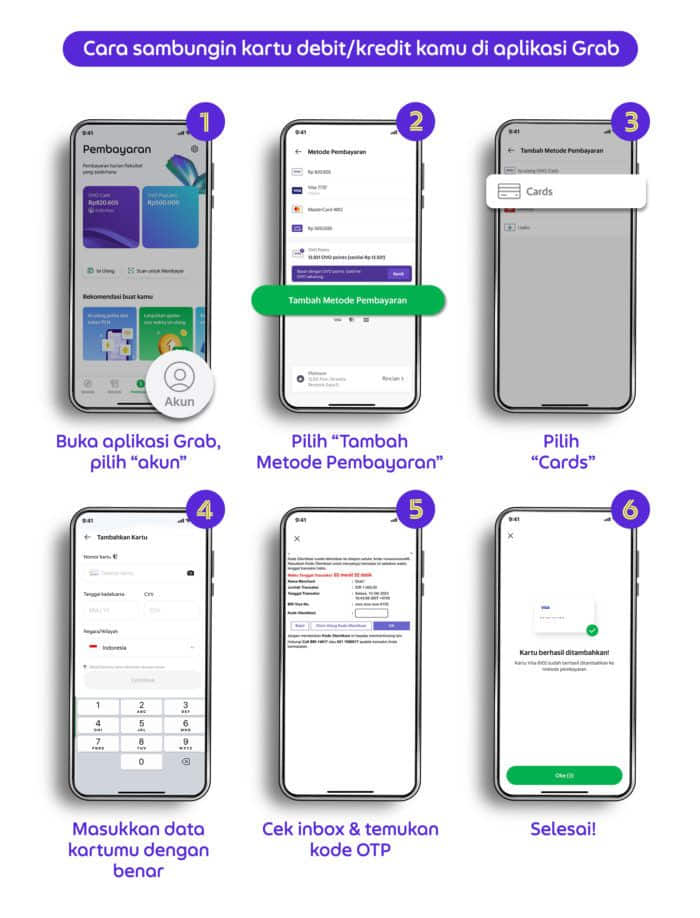 Aman Transaksi Pake Kartu di Grab | Grab ID