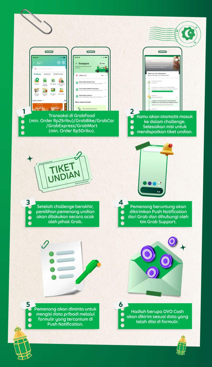 Ikutan challenge, menangin THR total puluhan juta rupiah! | Grab ID